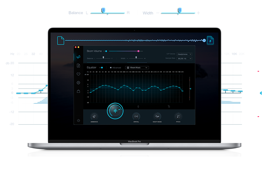 Boom 2 - Stereo Sound Enhancer for Mac